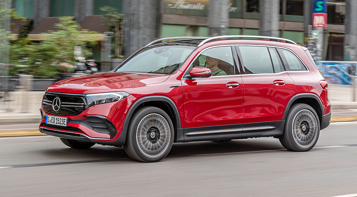 Verkaufsstart für den neuen vollelektrischen Mercedes EQB - Autopresse